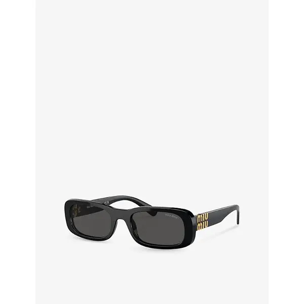 Miu Miu - Rectangle-Frame Sunglasses