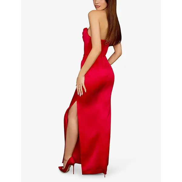 house of cb adrienne dress red Dress Hire: HOUSE OF CB - Adrienne Gown Red | Designer Dress Hire Perth |  Little Borrowed Dress