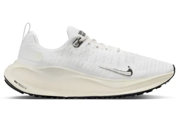 Nike Reactx Infinity Run 4 Chrome Sneakers - White/sail/coconut Milk