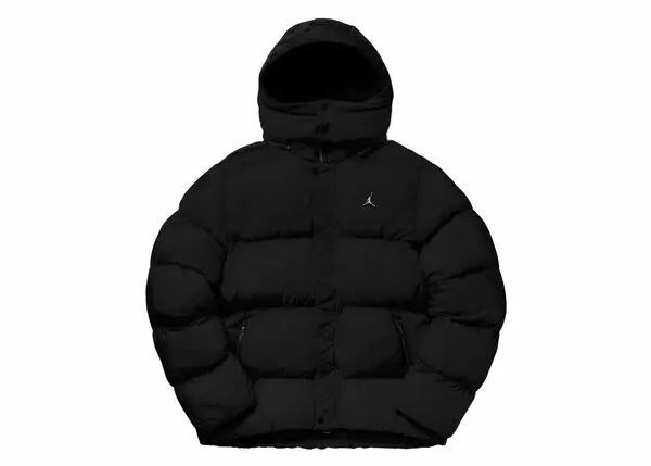 JORDAN Essentials Statement Puffer Jacket - Black