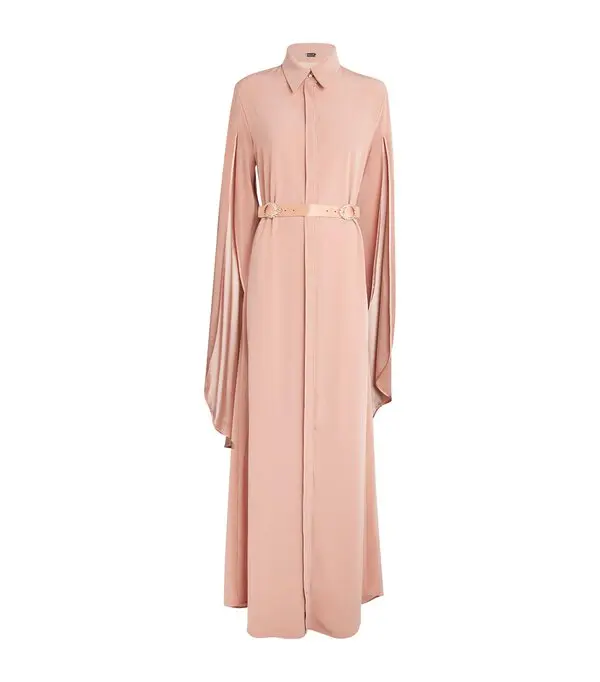 slim fit dress slacks Lucinda Long Sleeve Sequin Dress Rose Gold main image 1