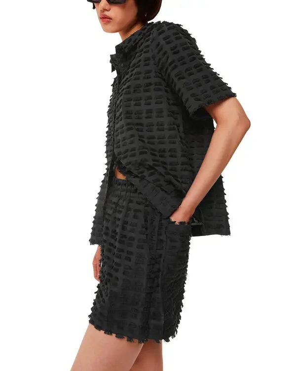 Whistles Camilla Fringed Shorts