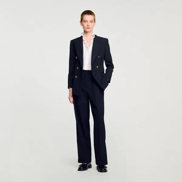 Sandro Straight-leg Trousers