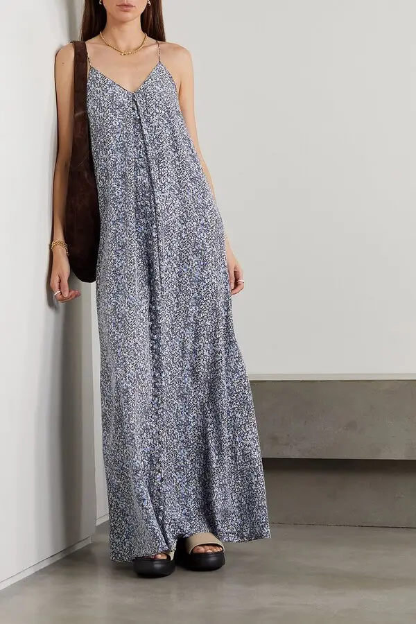 maxi backless summer dress MALI Open Back Maxi Dress in Red - Summer maxi Dress | Resort Wear main image 1