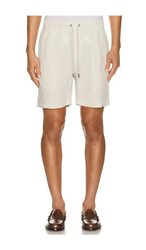 Onia Air Linen Pull-on Shorts