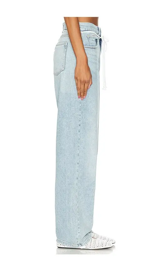 Good American Good 90s Loose Drawstring Jeans