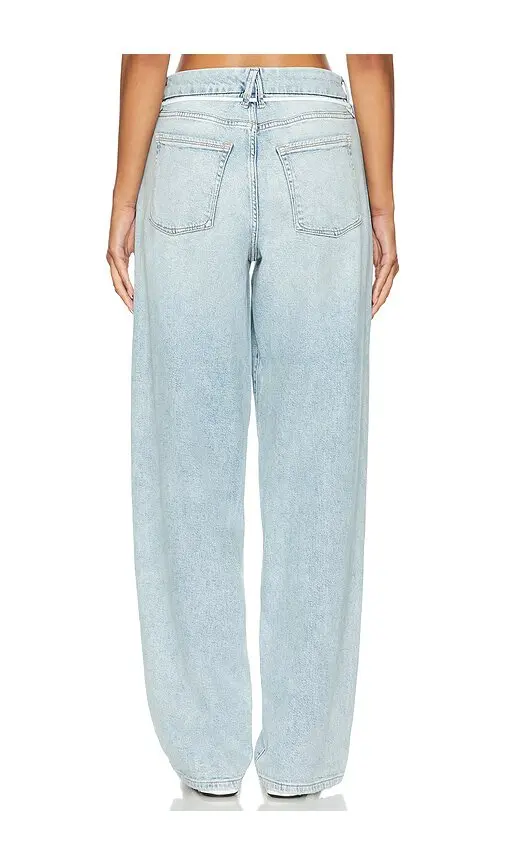Good American Good 90s Loose Drawstring Jeans
