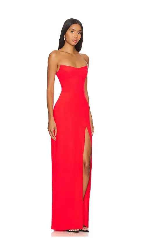 Amanda Uprichard X Ivy Gown - Crimson