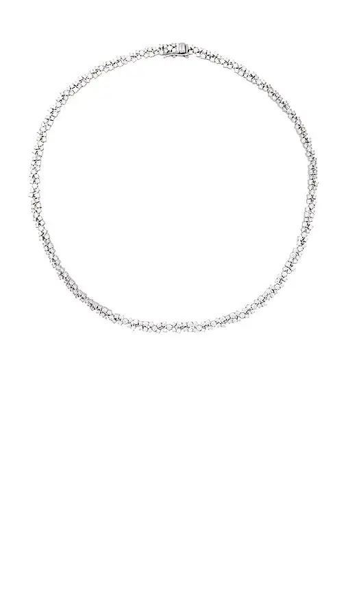 Shashi Kalista Pave Necklace - Diamond