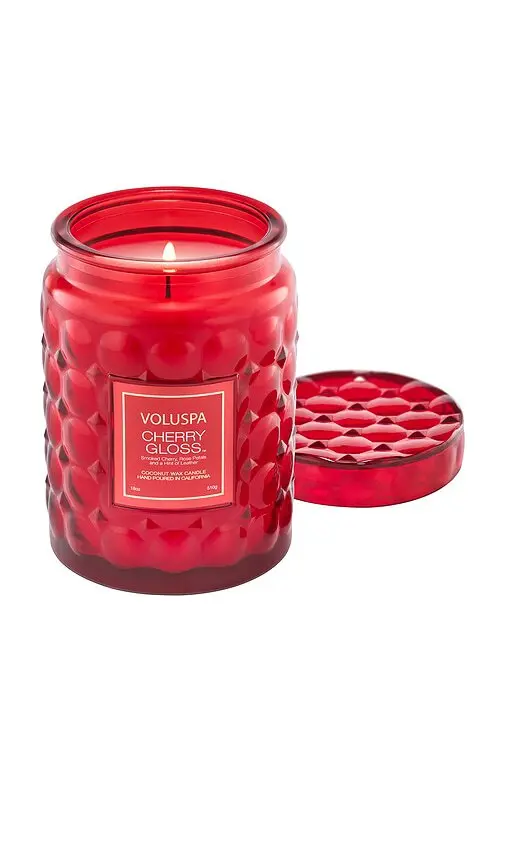 Voluspa Cherry Gloss Large Jar Candle - N,a