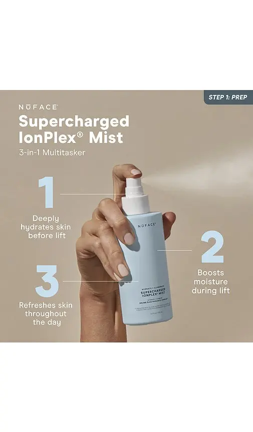 NuFACE Supercharged Ionplex Facial Mist