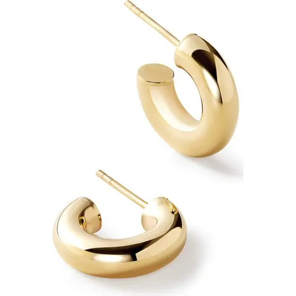 ANA LUISA Mini Hoop Earrings - Gold