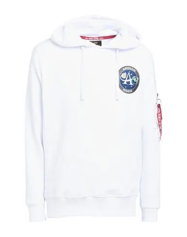 Alpha Industries Cotton-blend Fleece Sweatshirt - White