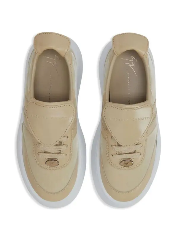 GIUSEPPE ZANOTTI Gz League Maxi Platform Sneakers - Neutrals