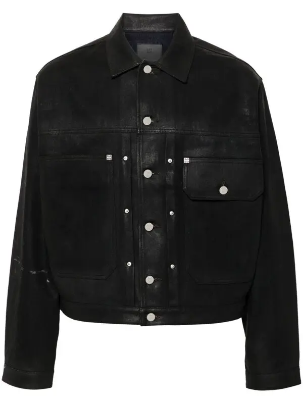 Givenchy Coated Denim Jacket