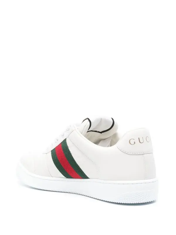 Gucci Screener Sneakers - White