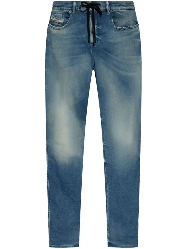 DIESEL® 2062 D-strukt-b Tapered Jeans - Blue