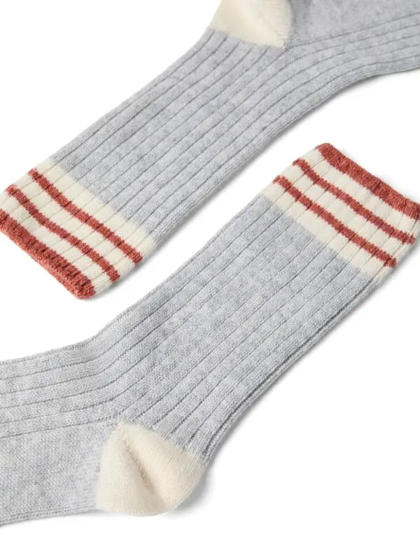 Brunello Cucinelli Cashmere Socks - Grey
