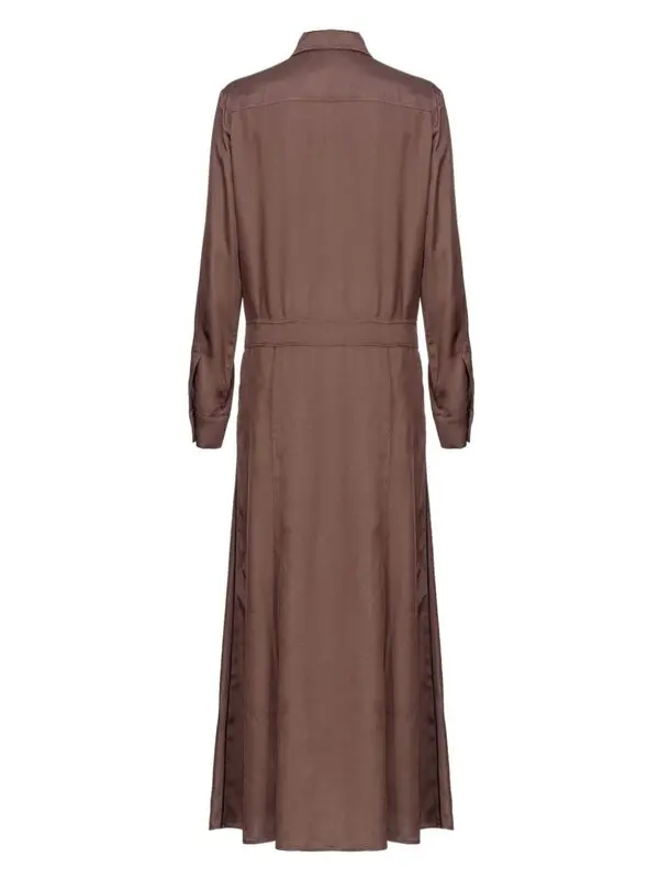 pinko brown dress PINKO