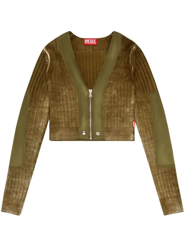 DIESEL® M-asera Cropped Cardigan