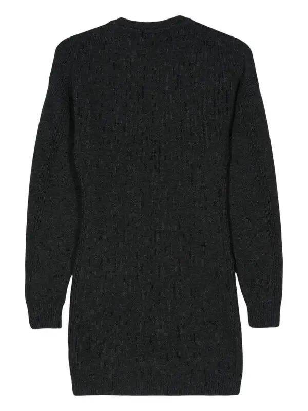 Moschino Chain-embellished Knit Dress