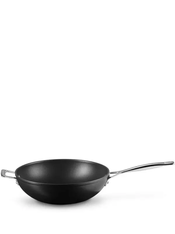 LE CREUSET Non-stick Aluminium Wok Frying Pan - Black
