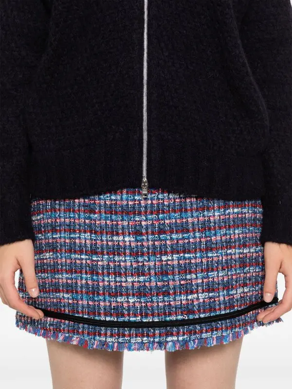 Karl Lagerfeld Bouclé Mini Skirt