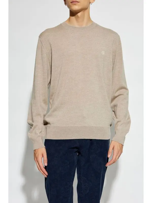 Etro Wool Jacquard Sweater - Neutrals