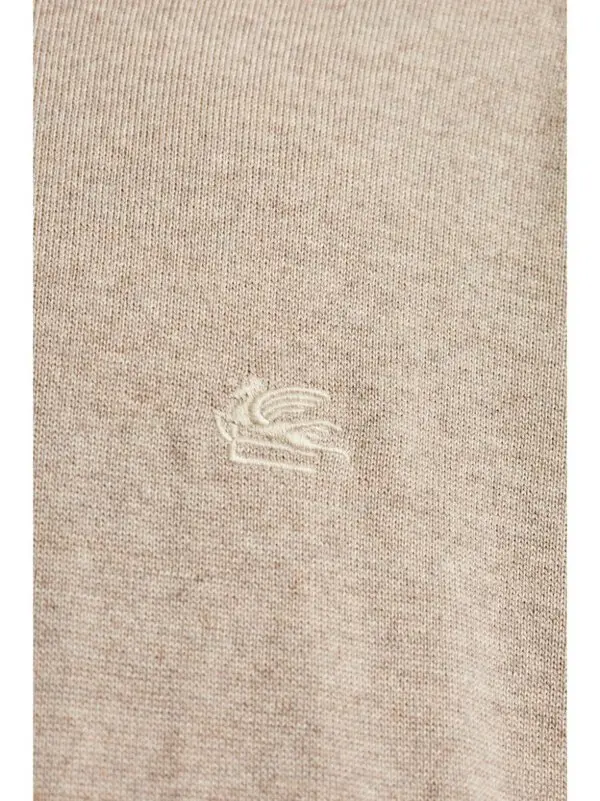 Etro Wool Jacquard Sweater - Neutrals