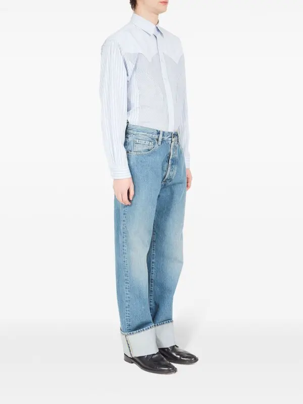 MAISON MARGIELA Turn-up Straight-leg Jeans