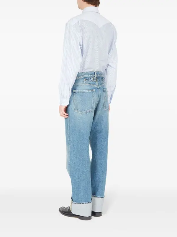 MAISON MARGIELA Turn-up Straight-leg Jeans