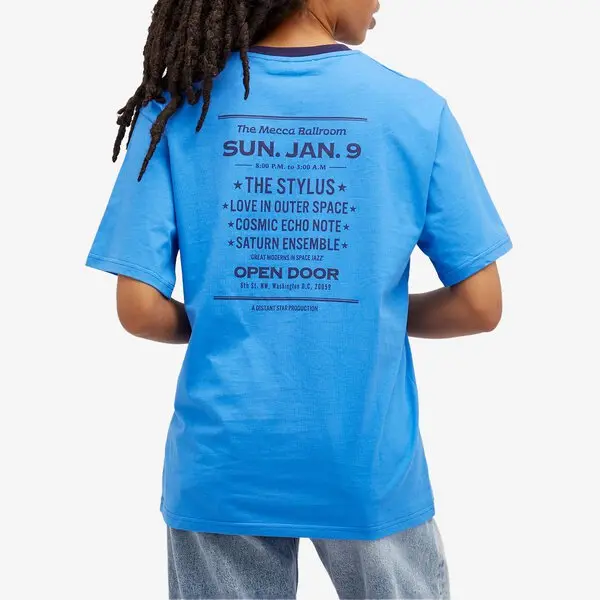 Wales Bonner Saturn T-Shirt In Blue - 60% Off | Editorialist