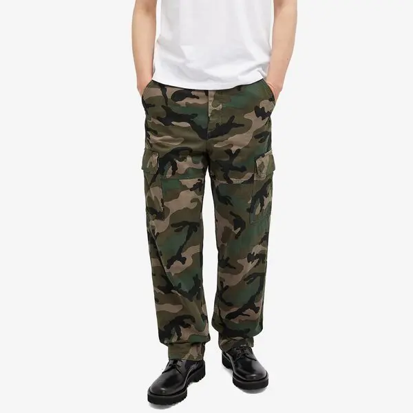 Valentino Garavani Camo Canvas Trousers