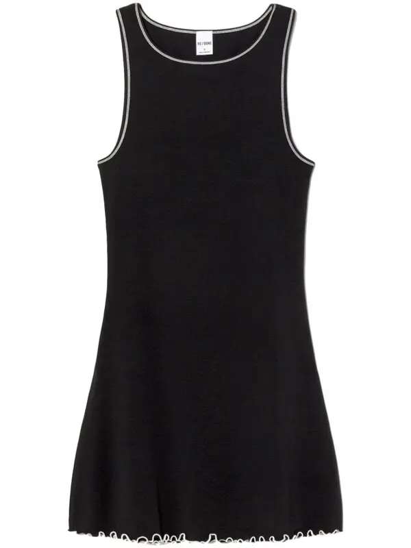 RE/DONE Ribbed Mini Dress