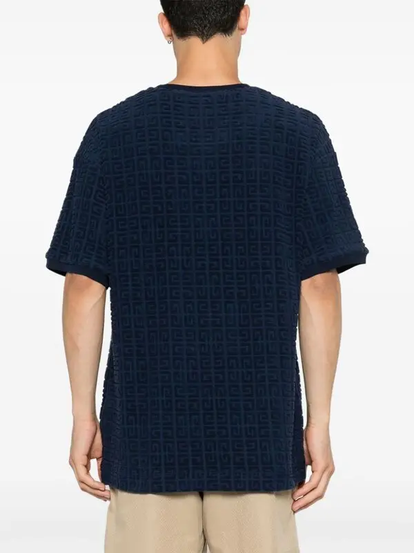 Givenchy 4g Cotton Towelling T-shirt