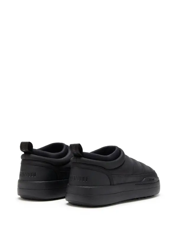 Moon Boot Logo-print Sneakers - Black