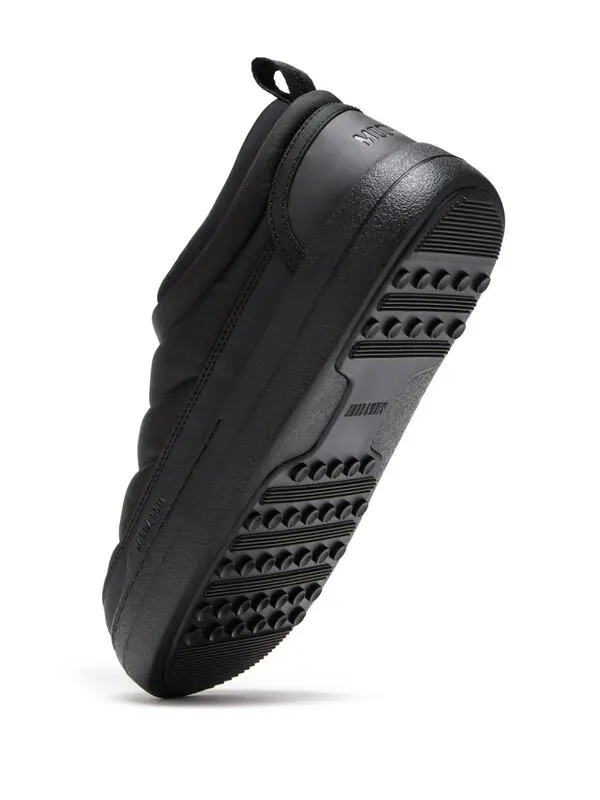 Moon Boot Logo-print Sneakers - Black