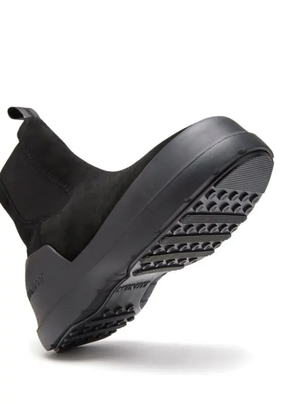 Moon Boot Luna Logo-print Boots - Black