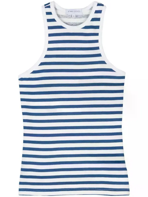 IOANA CIOLACU Striped Tank Top
