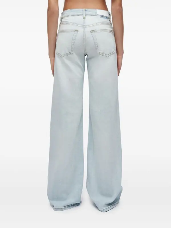 RE/DONE Mid-rise Wide Leg Jeans