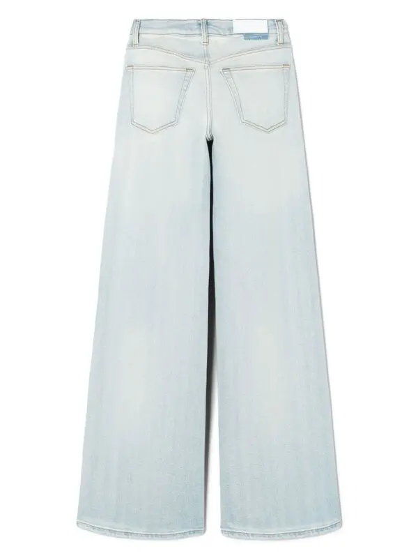 RE/DONE Mid-rise Wide Leg Jeans