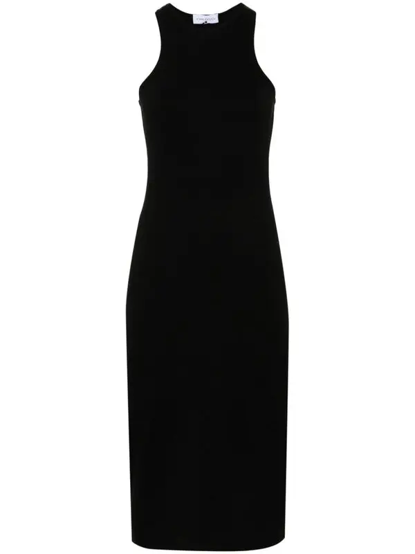 IOANA CIOLACU Ribbed Midi Dress