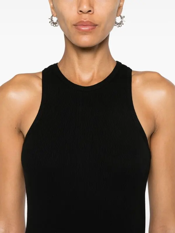 IOANA CIOLACU Ribbed Midi Dress