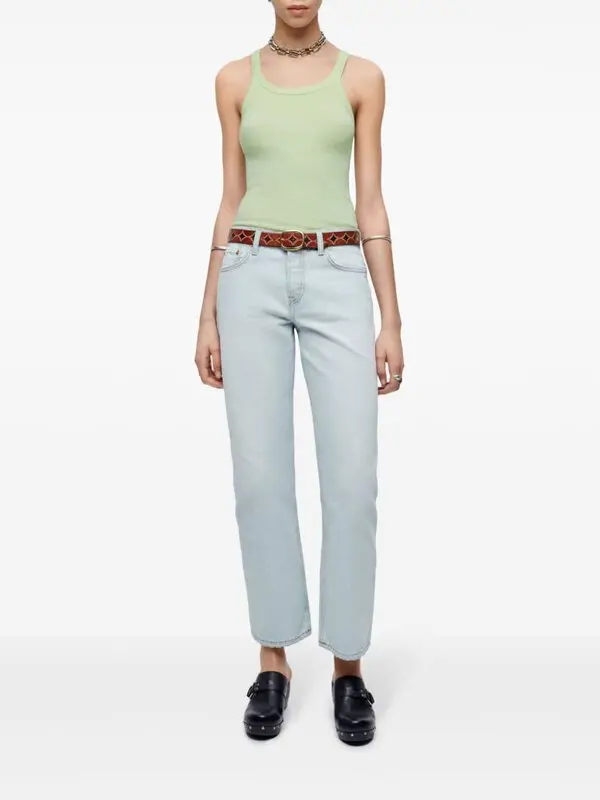 RE/DONE Easy Straight Cropped Jeans