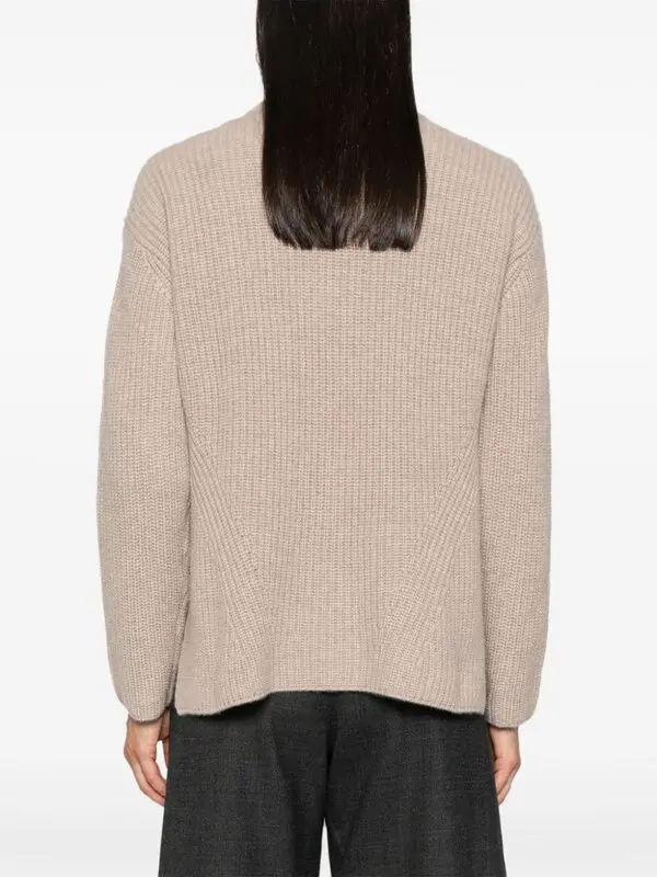 P.a.r.o.s.h Crew-neck Cashmere Jumper - Neutrals