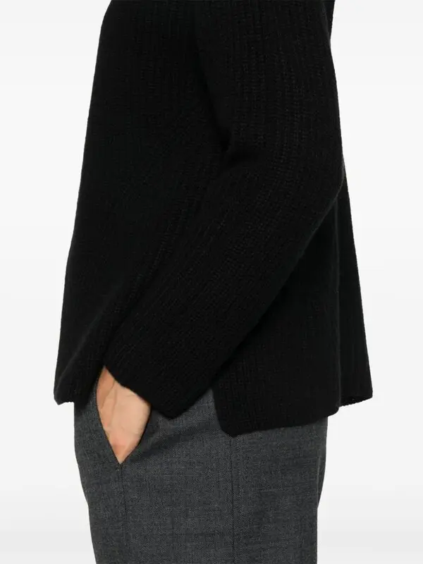 P.a.r.o.s.h Crew-neck Cashmere Jumper - Black