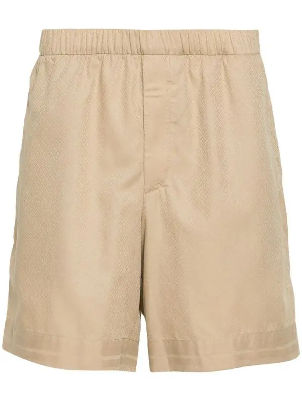 Givenchy 4g Cotton Bermuda Shorts