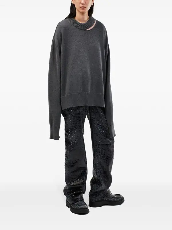 Camper Knitted Sweater - Grey