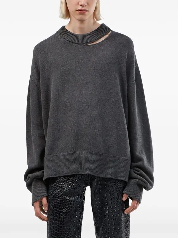Camper Knitted Sweater - Grey