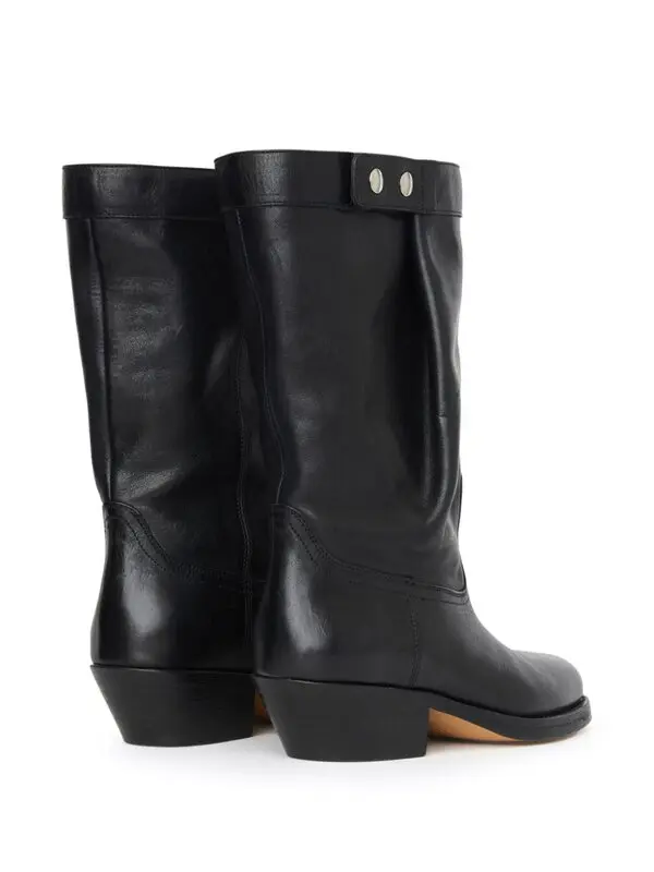 Isabel Marant Étoile Ademe Leather Boots - Black